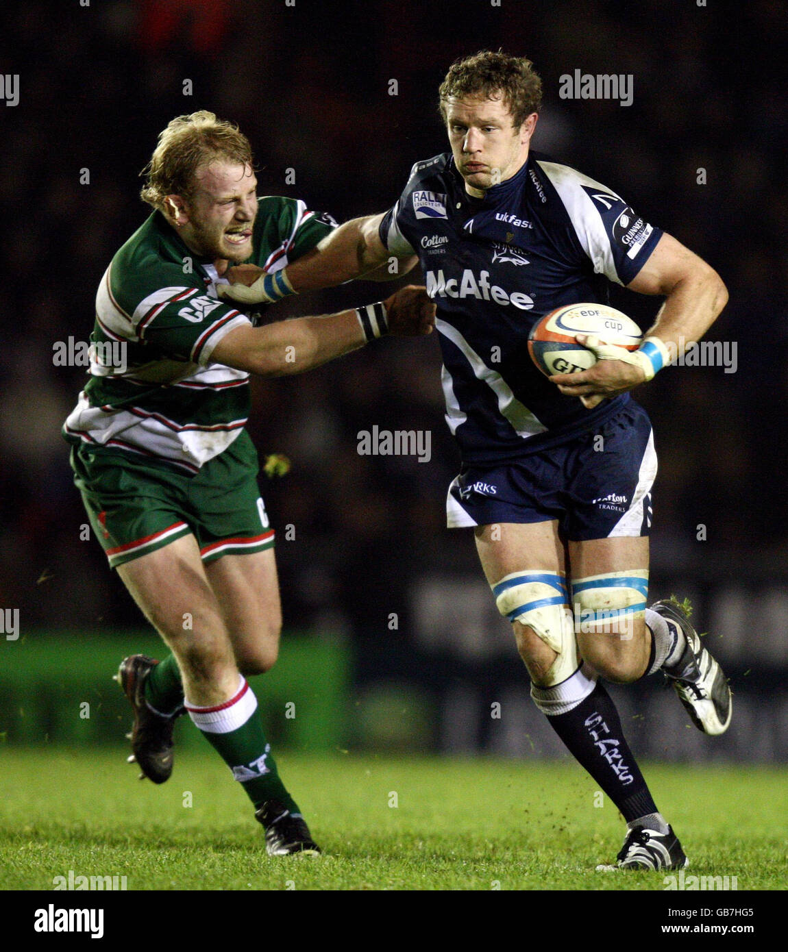 Rugby Union - EDF Energy Cup - Leicester Tigers v Sale Sharks - Welford ...