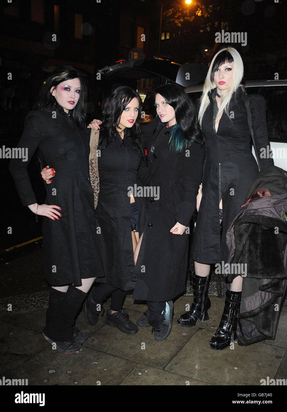 Georgina Baillie and the Satanic Sluts arrive at Secret's Lap Dancing ...