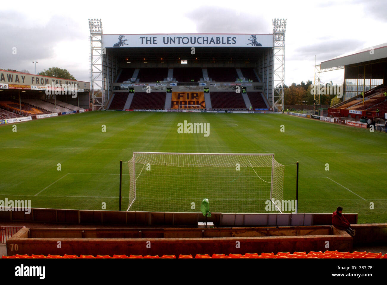 General view of new broomfield stadium home of motherwell hi-res stock ...