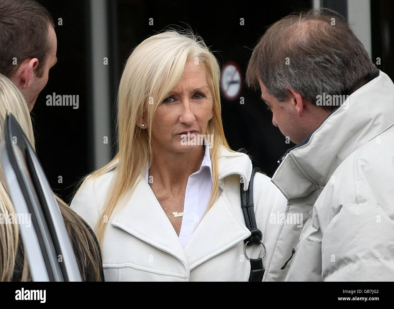 Mary Murray (widow of Brian) leaving the Dublin County Coroners in ...