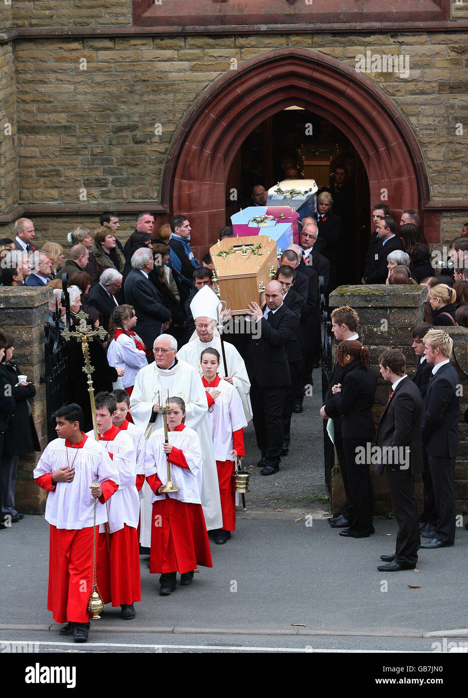 Statham family funeral Stock Photo - Alamy