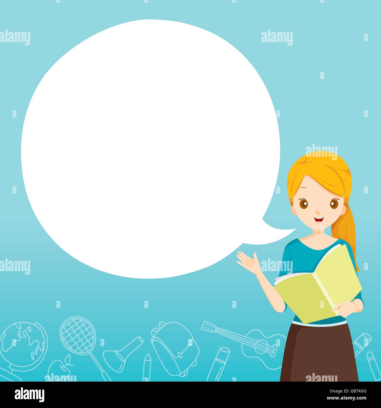 Teaching school Stock Vector Images - Alamy