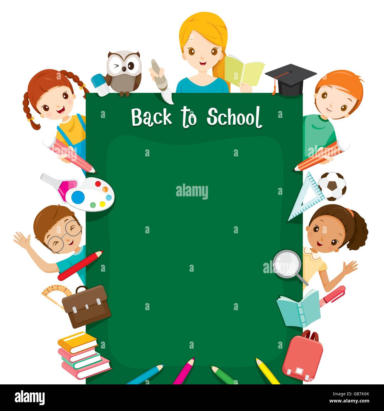 Teacher Clip Art Borders Books