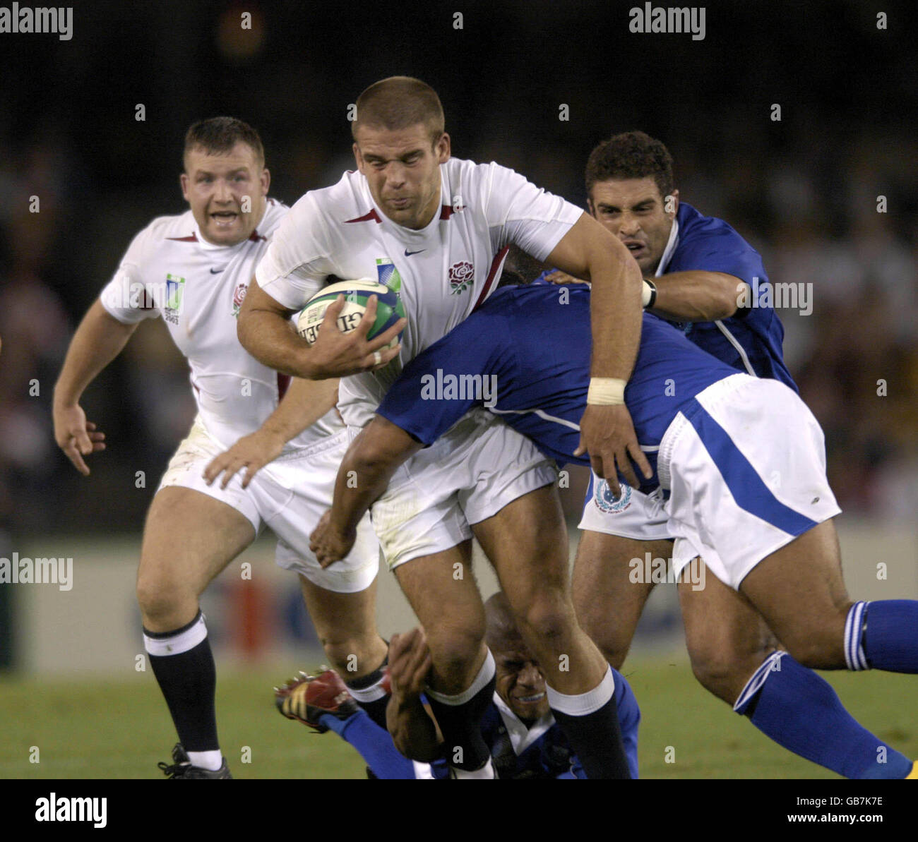 Rugby Union - World Cup 2003 - Group C - England v Samoa Stock Photo ...