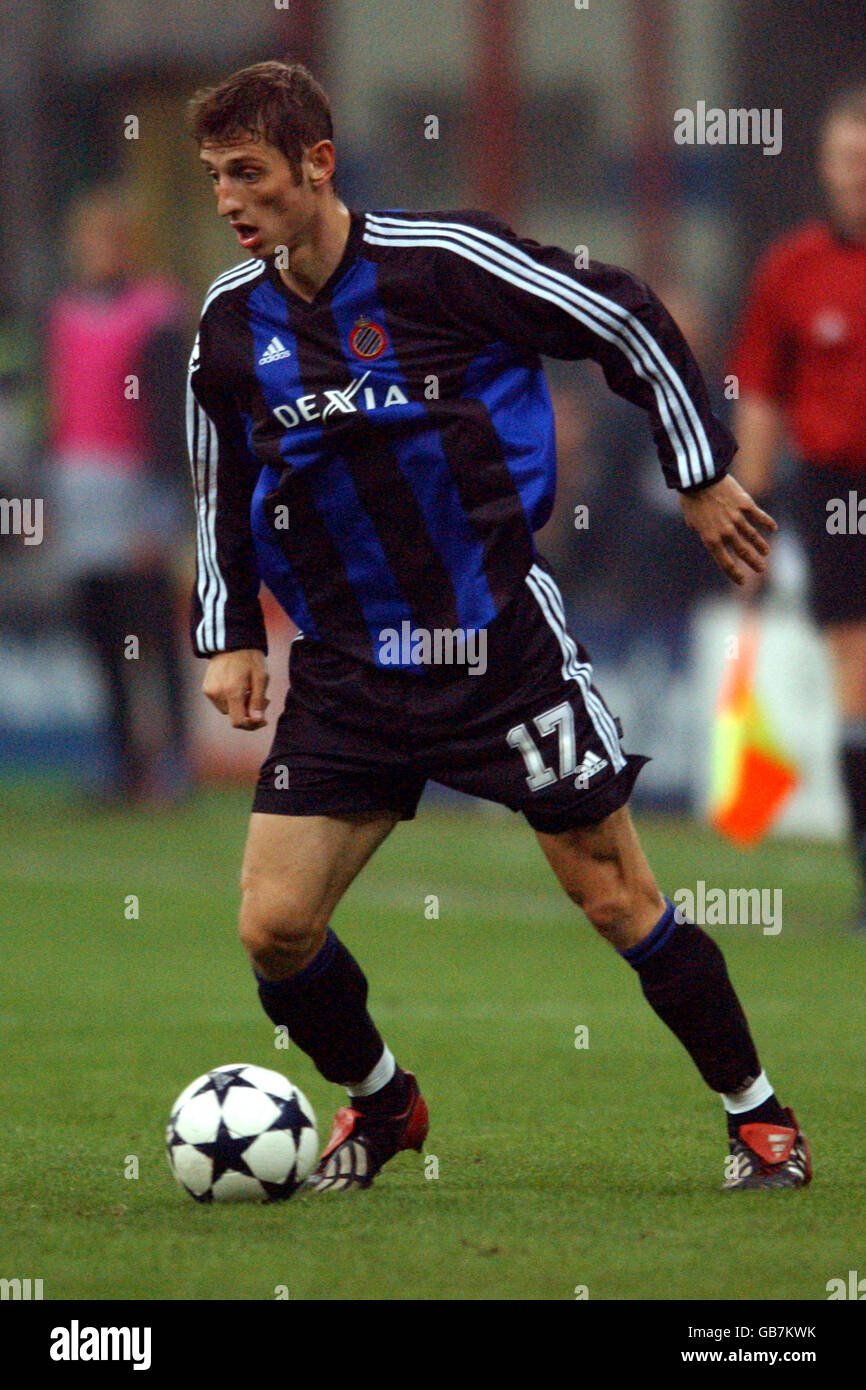 Soccer - UEFA Champions League - Group H - AC Milan v Club Brugge. Ivan ...
