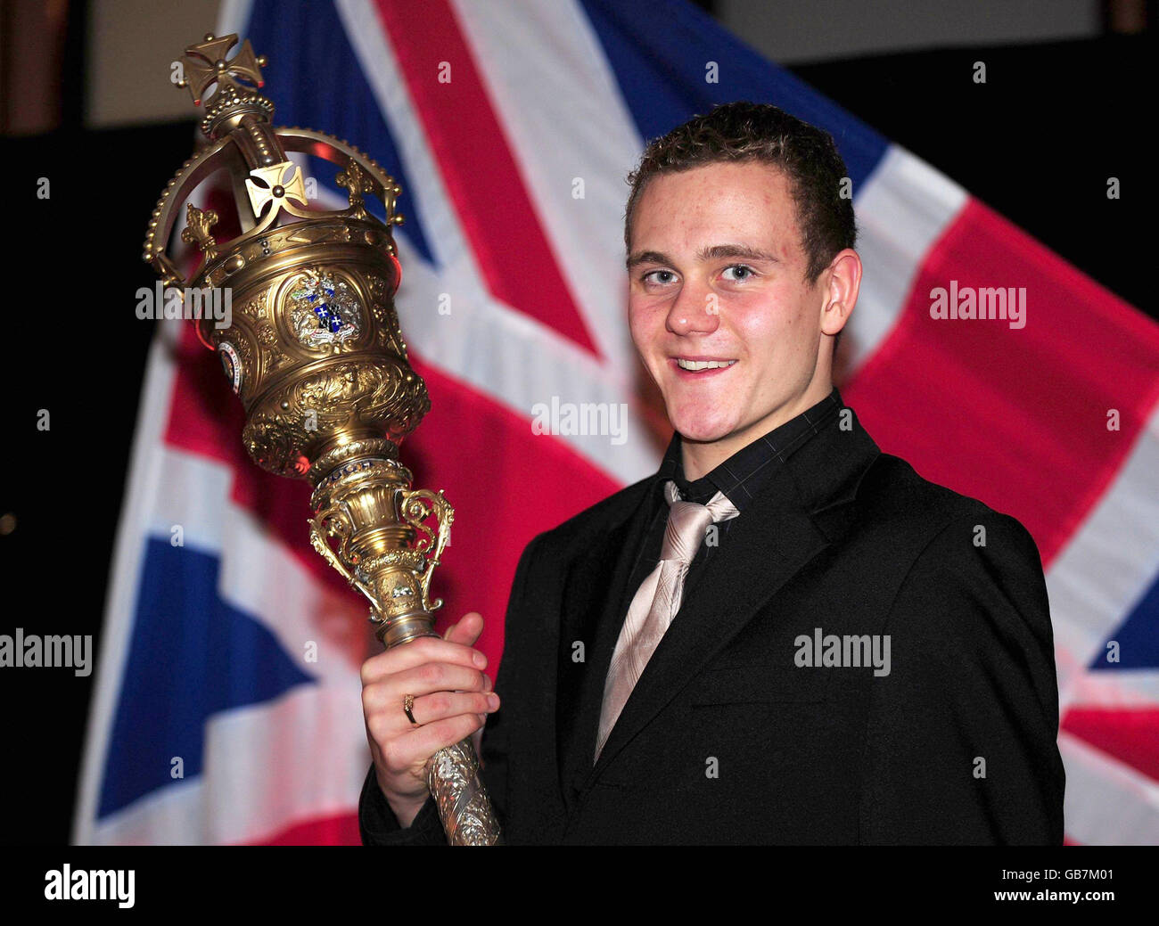 Olympic star to be given freedom of home town Stock Photo - Alamy