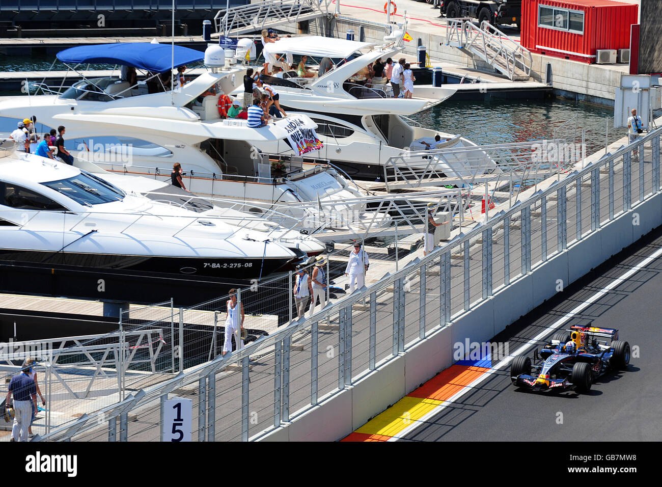Motor Racing - European Grand Prix - Valencia. Red Bull Racing driver ...