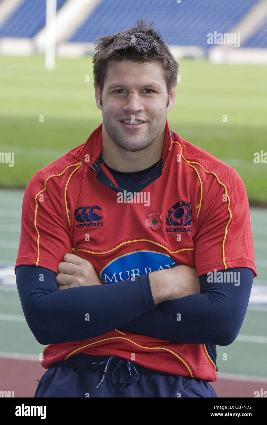 Scotland's Allister Hogg. Scottish Rugby Union announce the team for ...
