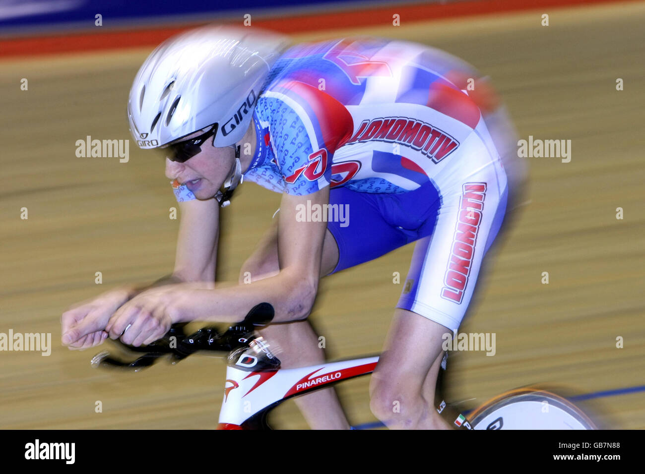 Russia's Valery Kaykov during the men's individual pursuit bronze medal ...