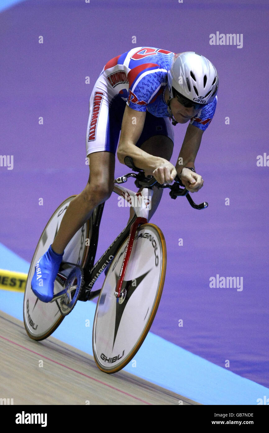 Russia's Valery Kaykov during the mens's individual pursuit Stock Photo ...