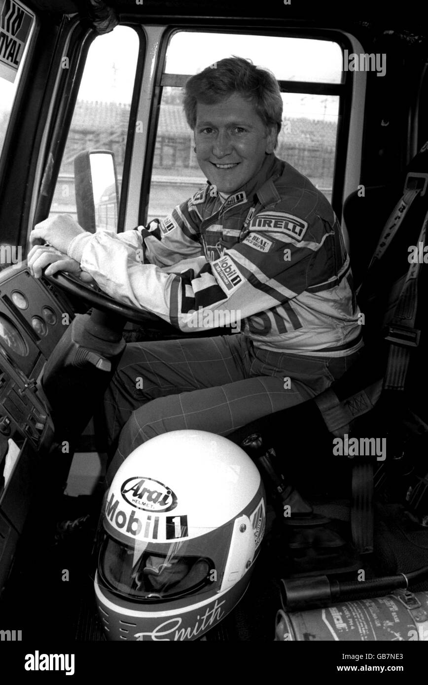 Truck Racing, Donnington Park. Mike Smith Stock Photo - Alamy