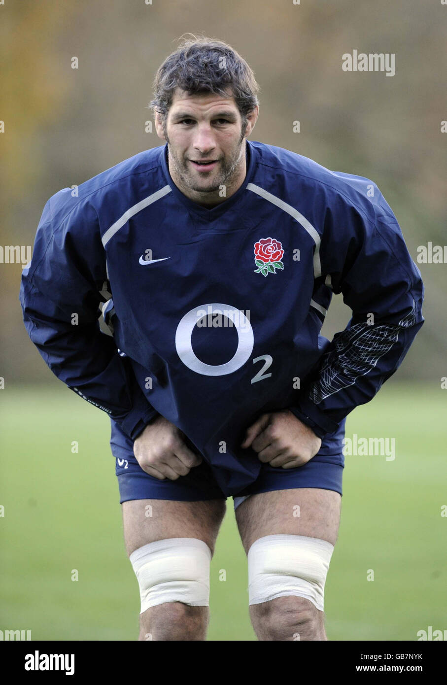 Rugby Union - England Training - Penny Hill Park Hotel - Surrey Stock ...