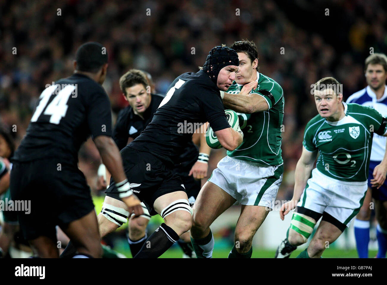Rugby Union - Guinness Series 2008 - Ireland v New Zealand - Croke Park ...
