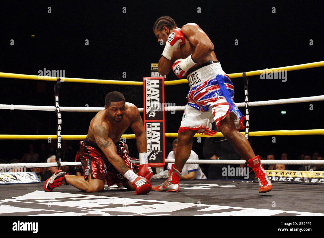 Boxing - Heavyweight - David Haye v Monte Barrett - O2 Arena Stock ...