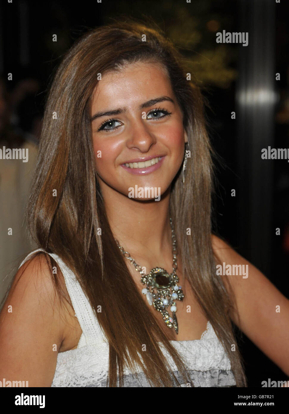 Rebecca Ryan at the drinks reception for The Royal Television Society ...