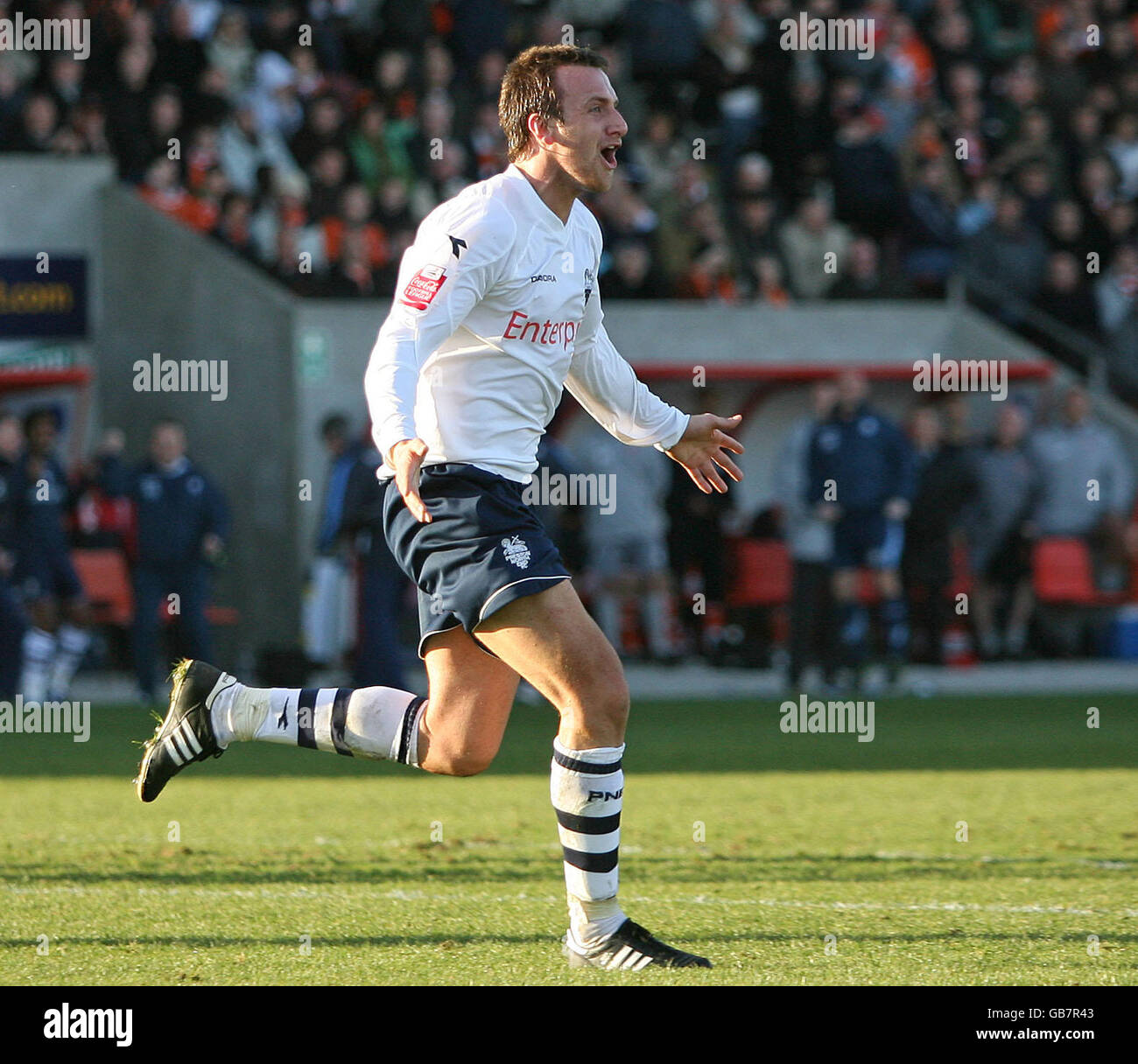 Preston blackpool goal hi-res stock photography and images - Alamy