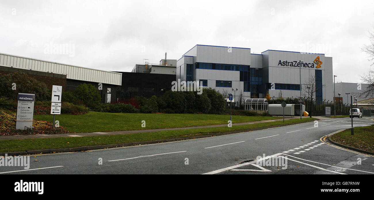AstraZeneca to cut 1,400 jobs as factories close. A general view of ...