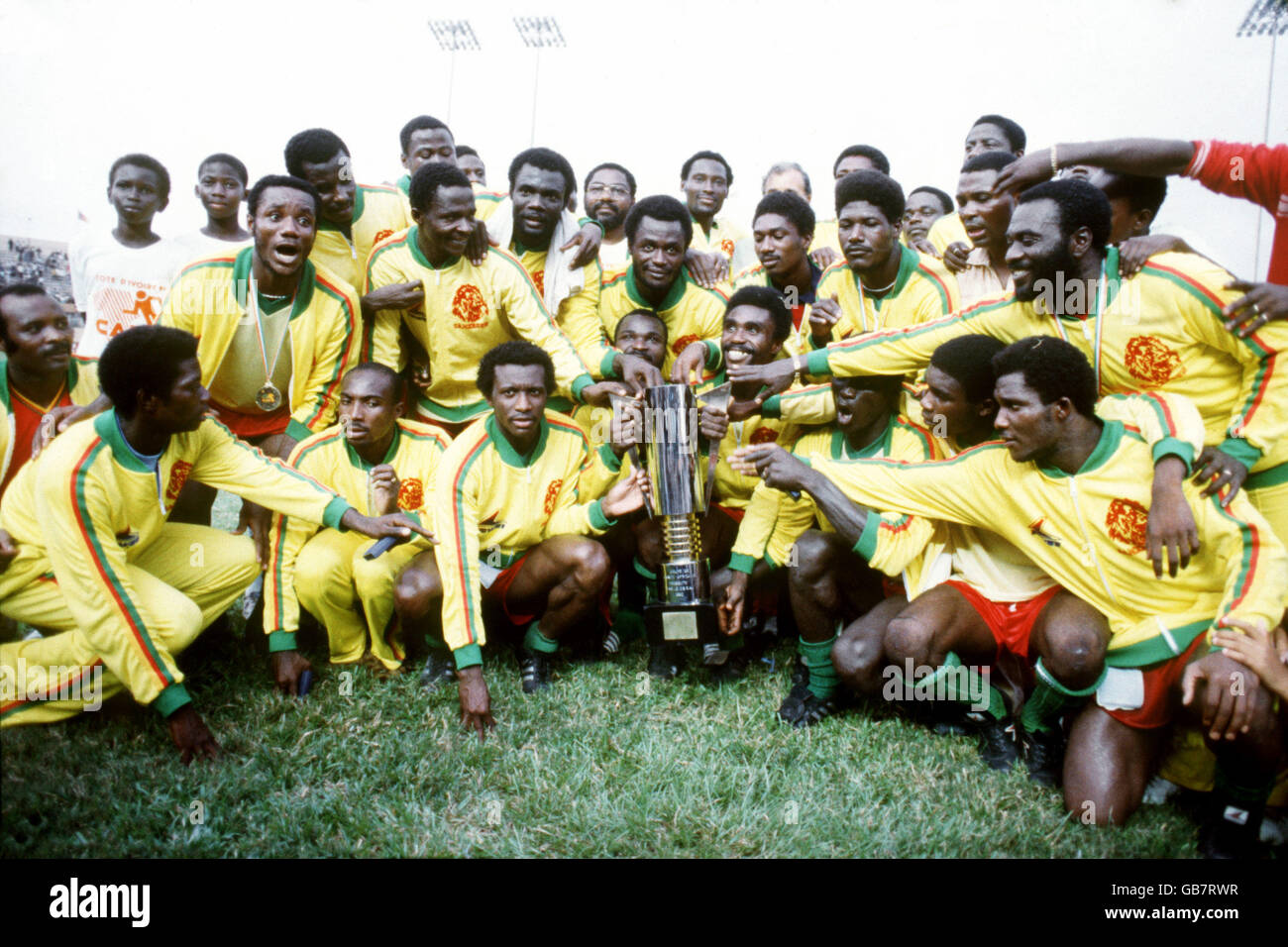 Soccer - African Nations Cup - Final - Cameroon v Nigeria Stock Photo ...
