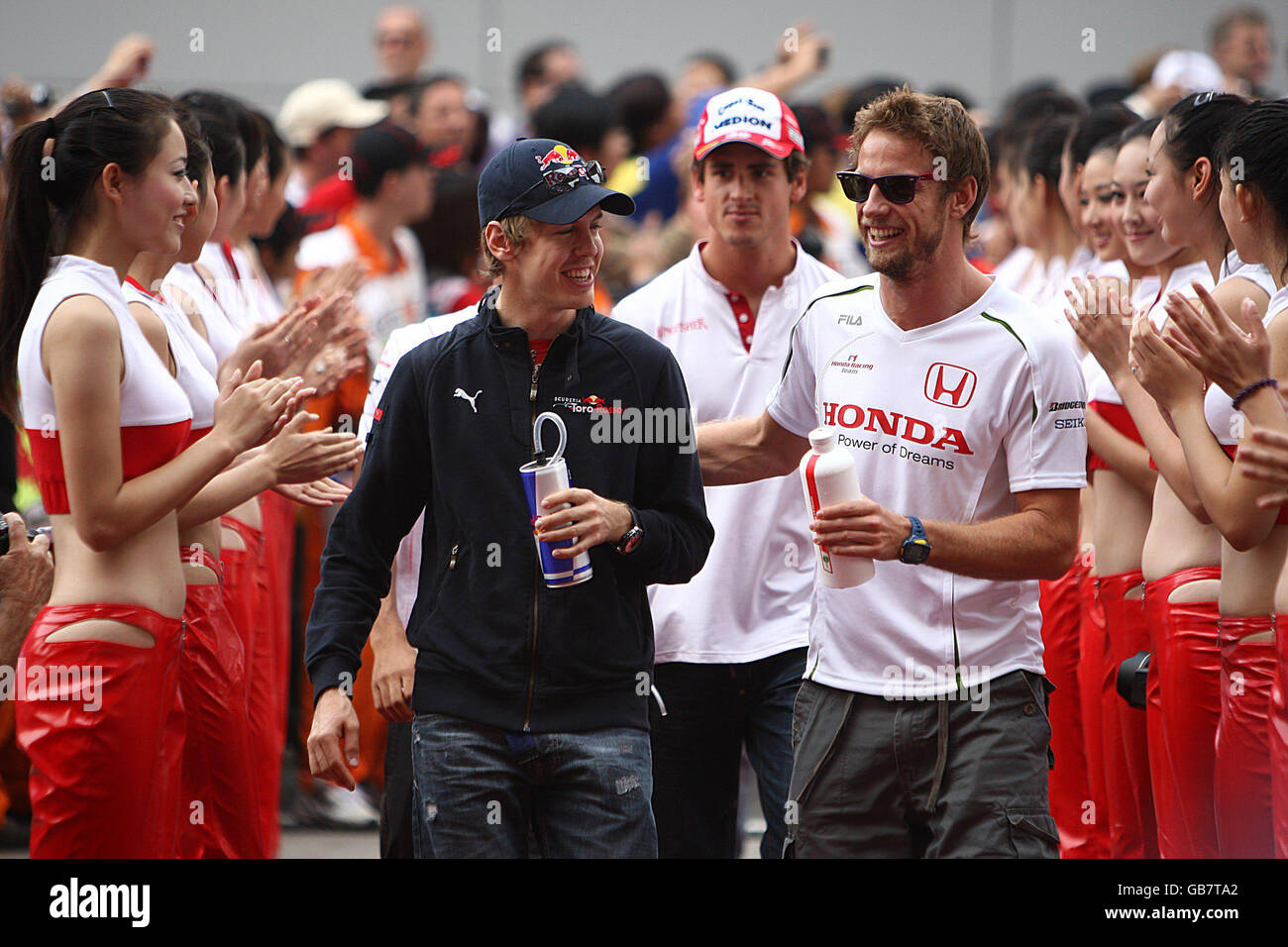 Sebastian vettel jenson button hi-res stock photography and images - Alamy