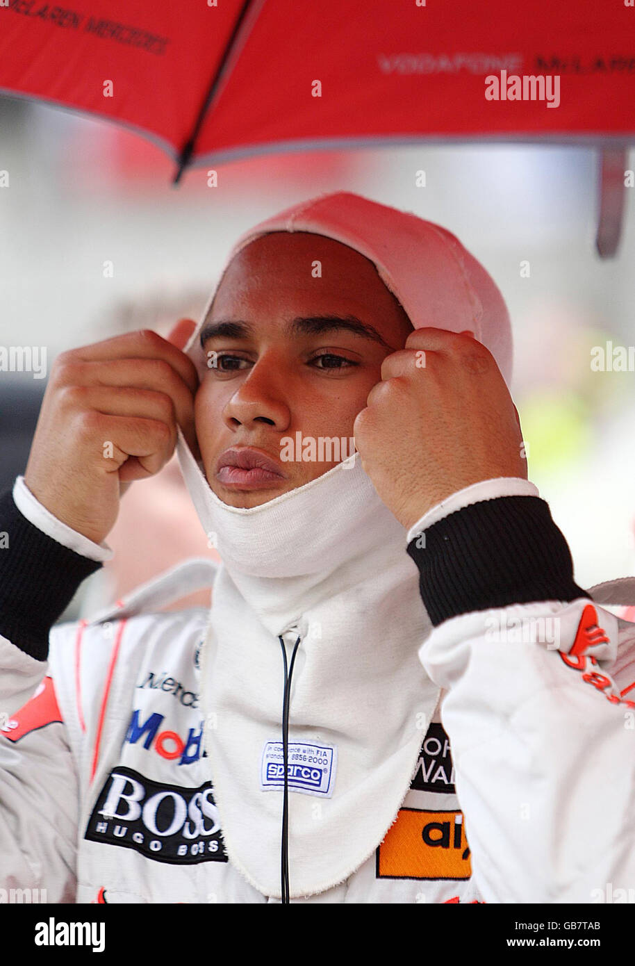 Racing driver balaclava hi-res stock photography and images - Alamy