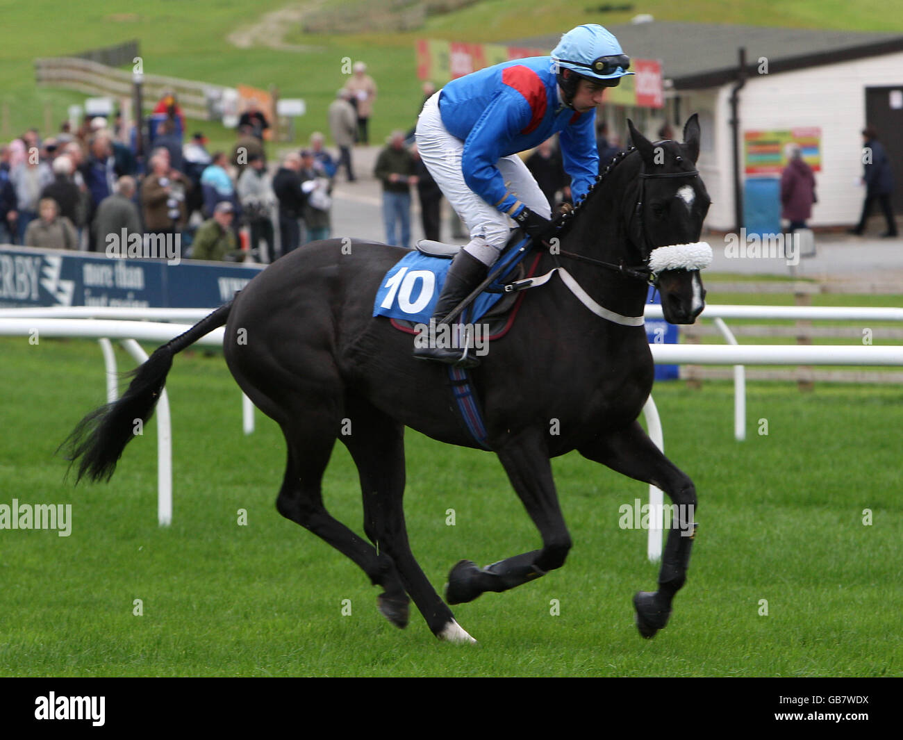 Horse Racing - Wetherby Racecourse Stock Photo - Alamy