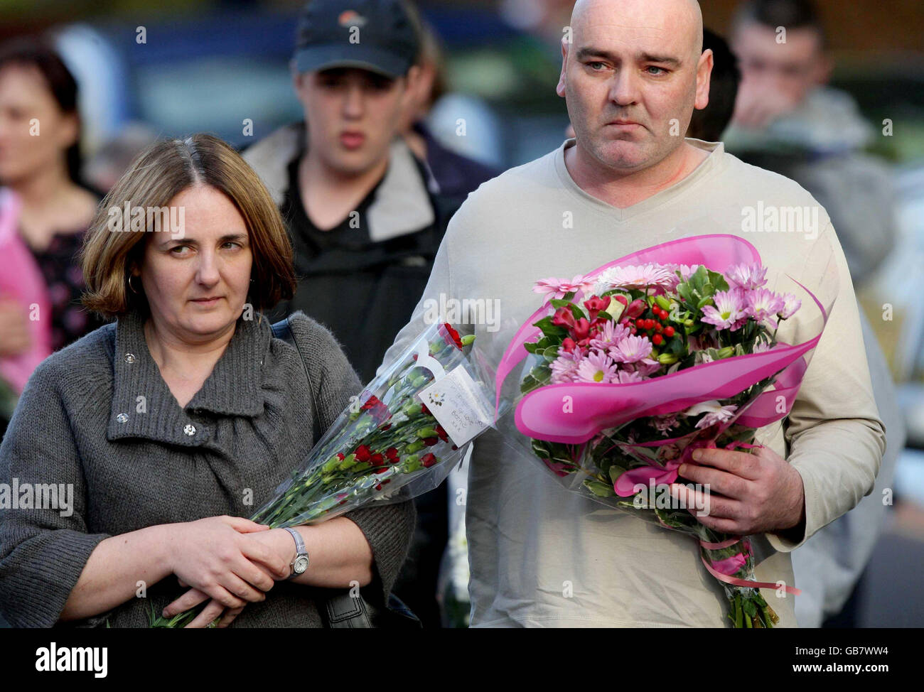 John and Toni Lappin at the scene where their son, Joseph Lappin, 16 ...