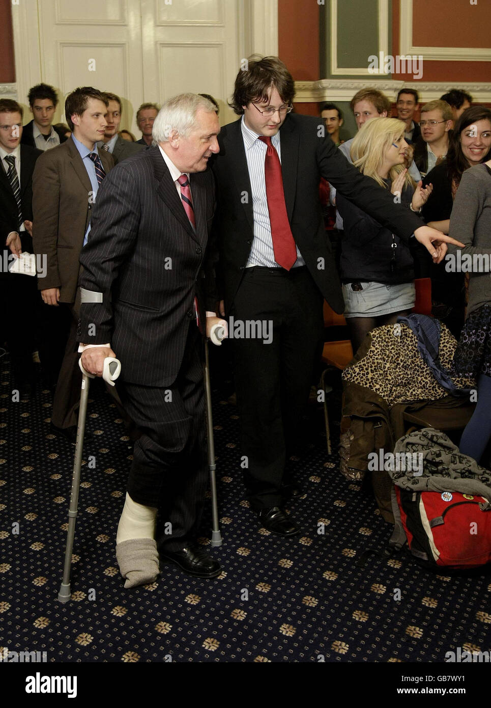 Former Taoiseach Bertie Ahern Stock Photo - Alamy