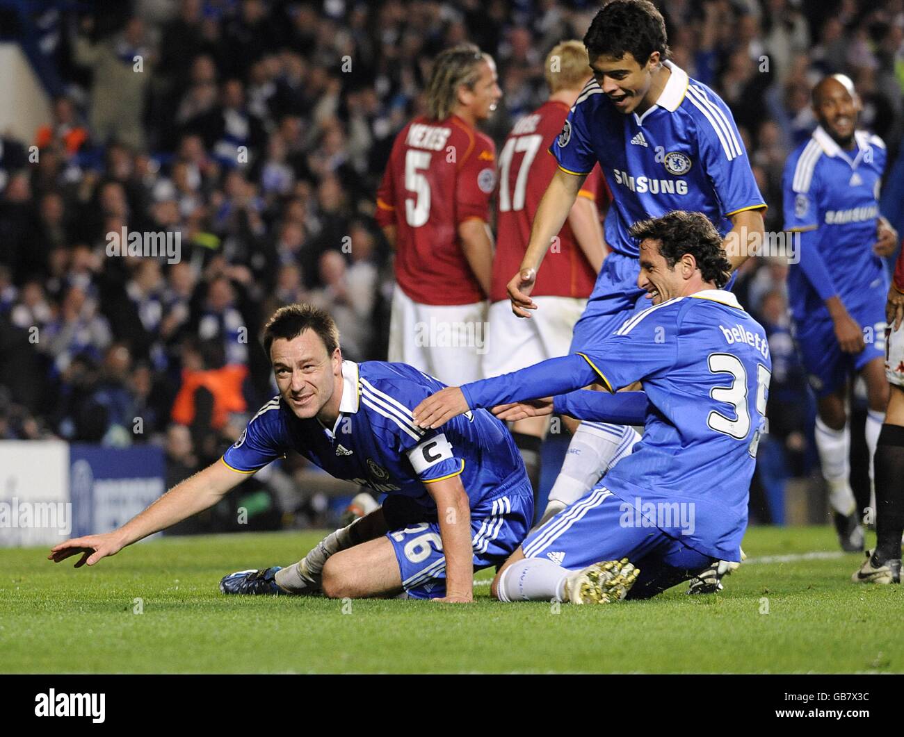Soccer - UEFA Champions League - Group A - Chelsea v A.S. Roma ...