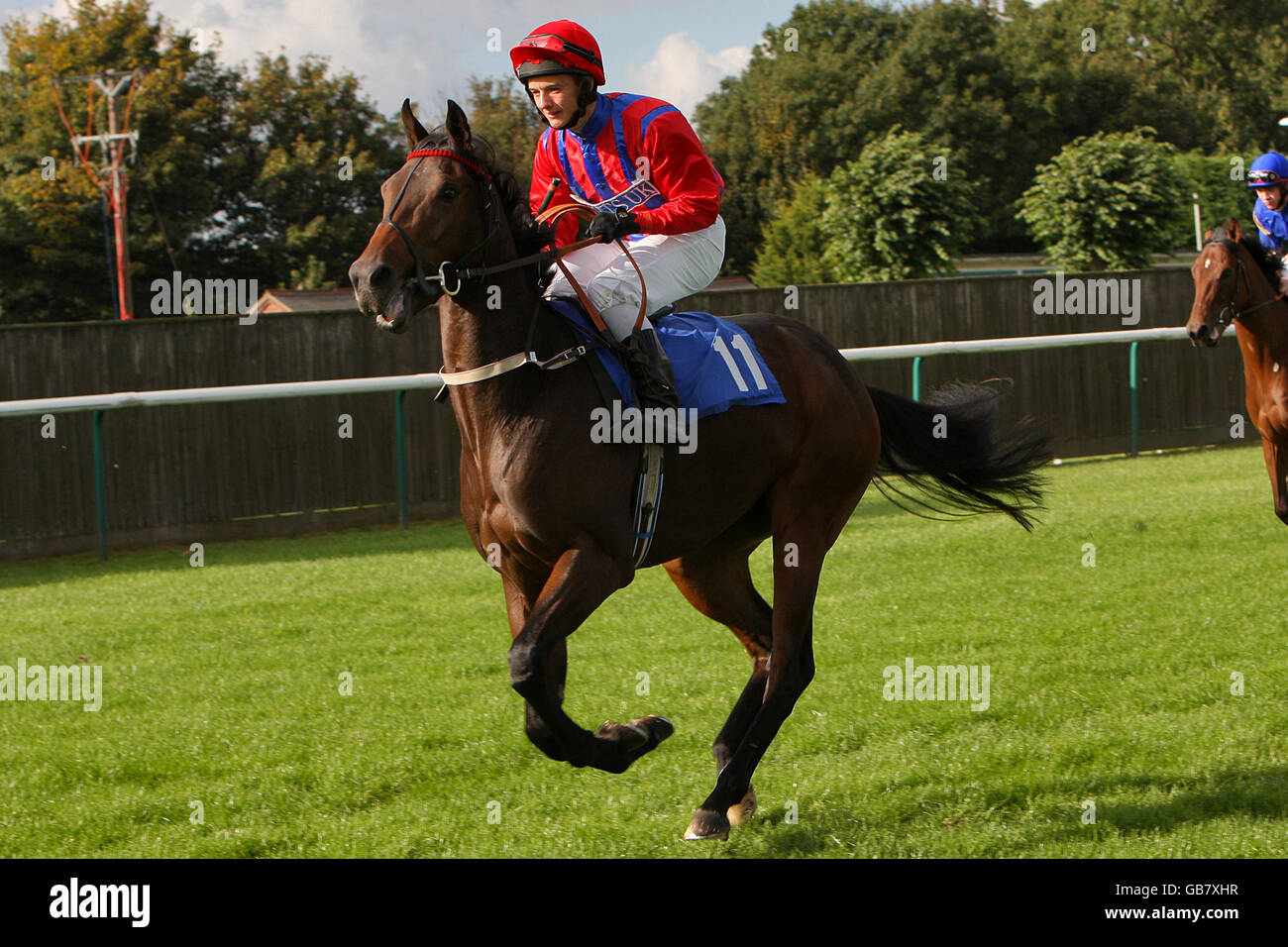 Horse Racing - Nottingham Racecourse Stock Photo - Alamy