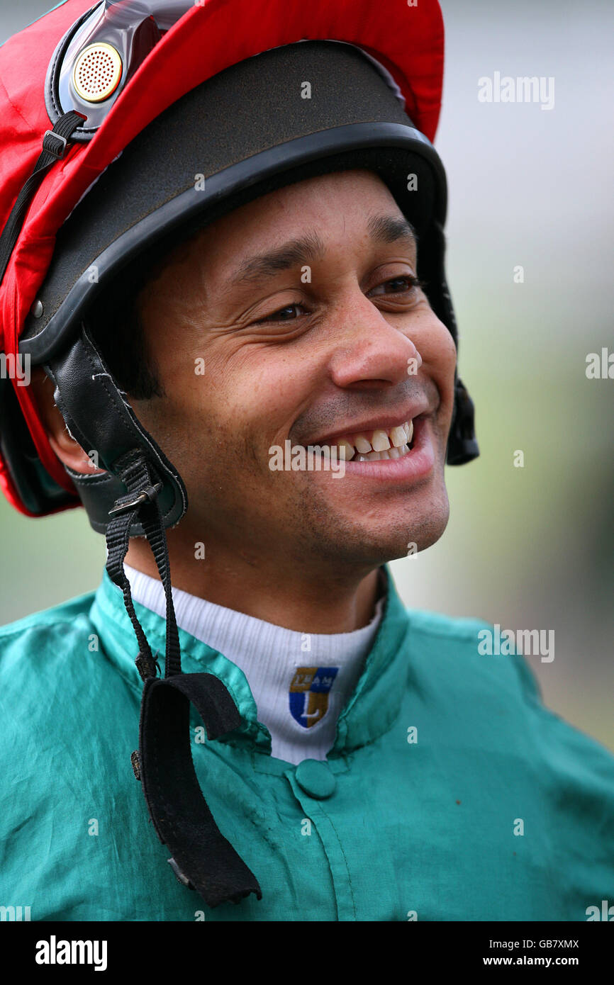 Horse Racing - Nottingham Racecourse. Royston Ffrench, Jockey Stock ...