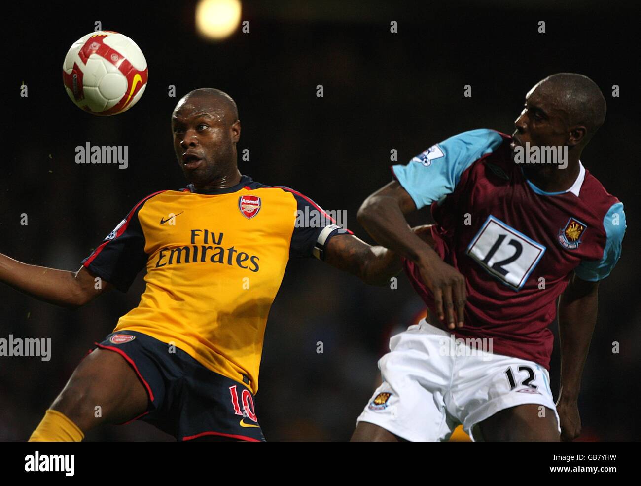 Soccer - Barclays Premier League - West Ham United v Arsenal - Upton Park. West Ham United's ...