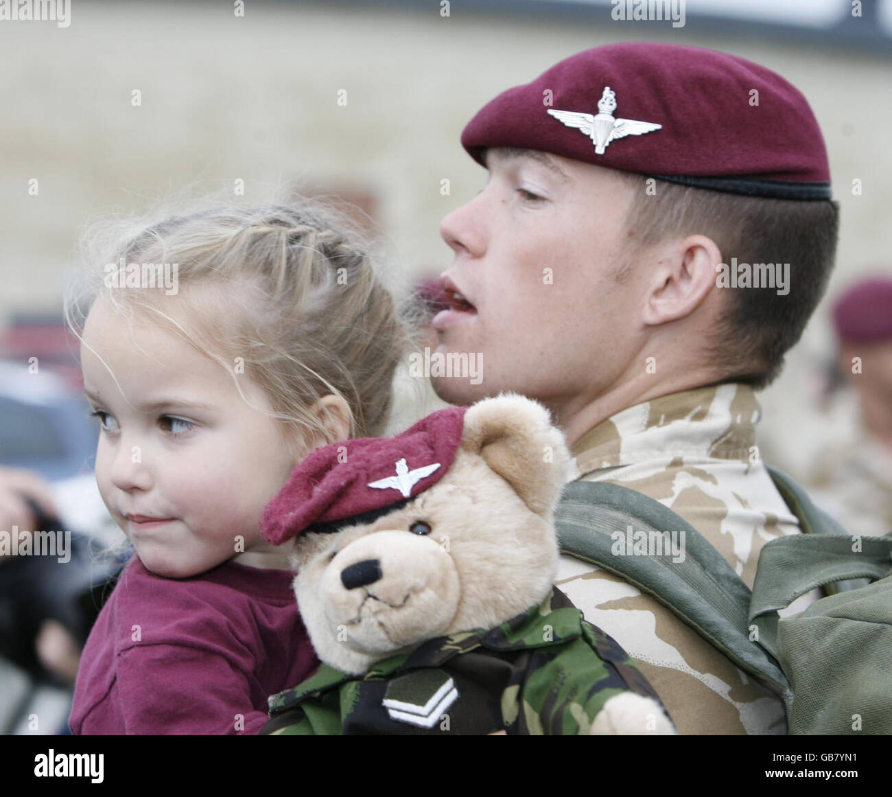 2nd Battalion, the Parachute Regiment homecoming Stock Photo - Alamy