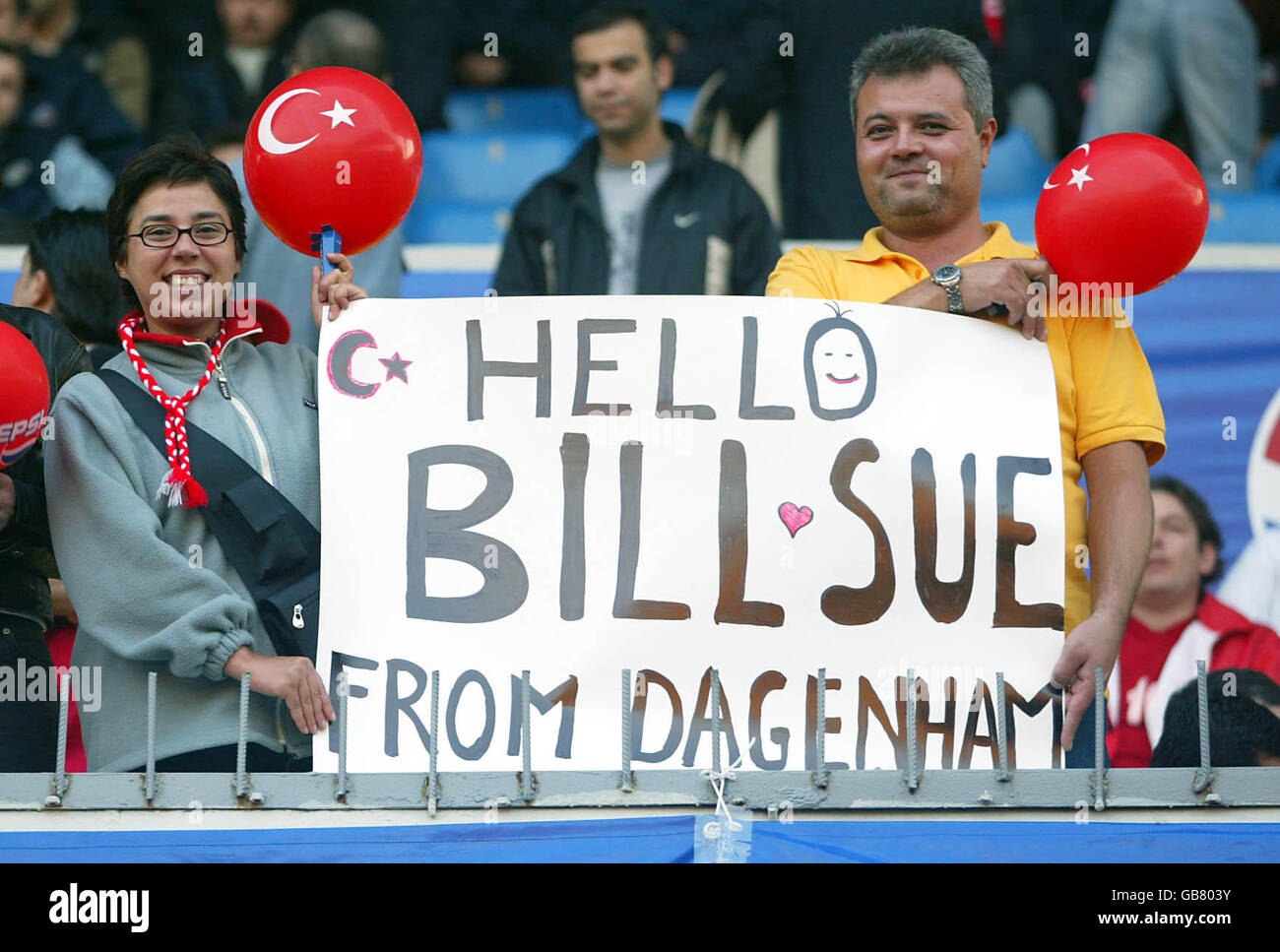 Turkish football fans hi-res stock photography and images - Alamy