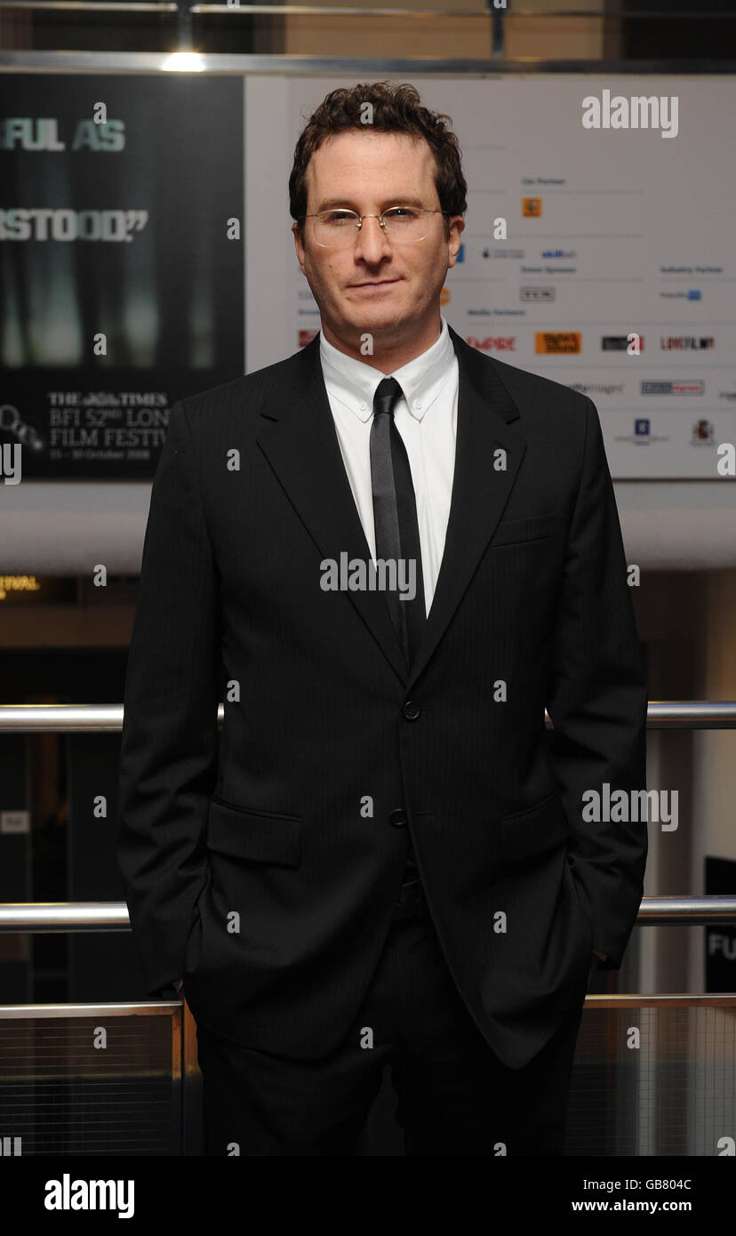 Director Darren Aronofsky arrives at the UK Premiere of The Wrestler ...