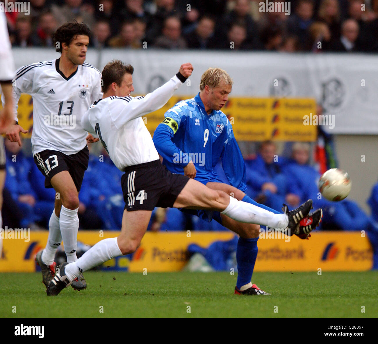 Soccer european championships 2004 qualifier group five germany v ...