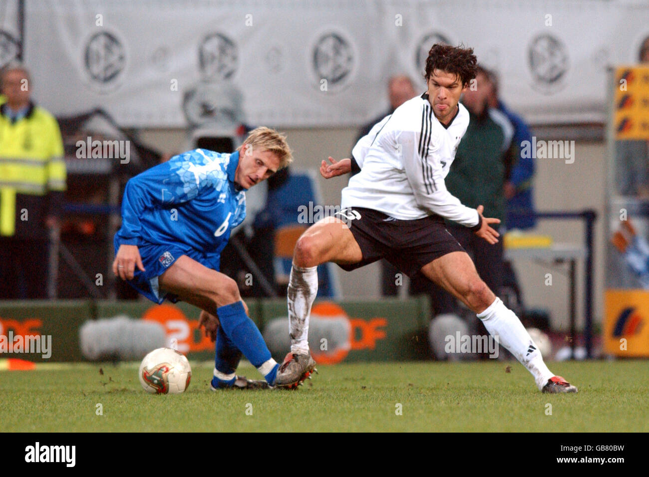 Soccer european championships 2004 qualifier group five germany v ...
