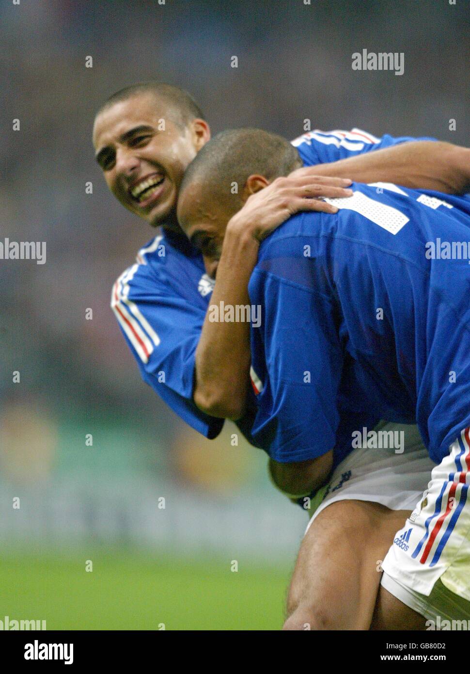 Soccer - European Championships 2004 Qualifier - Group One - France v ...