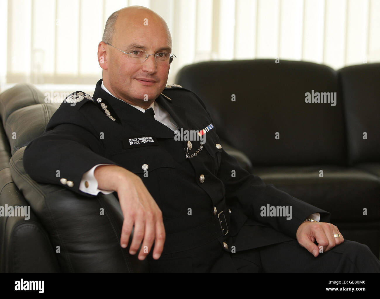 The deputy commissioner of the metropolitan police hi-res stock ...