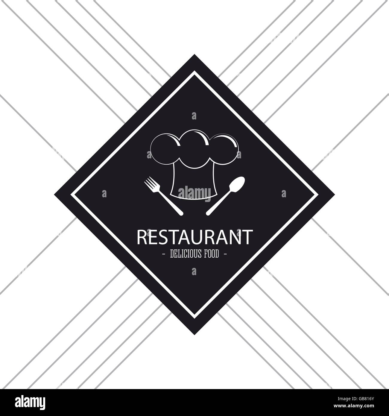 Plate icon. Food and Menu design. Vector graphic Stock Vector Image ...