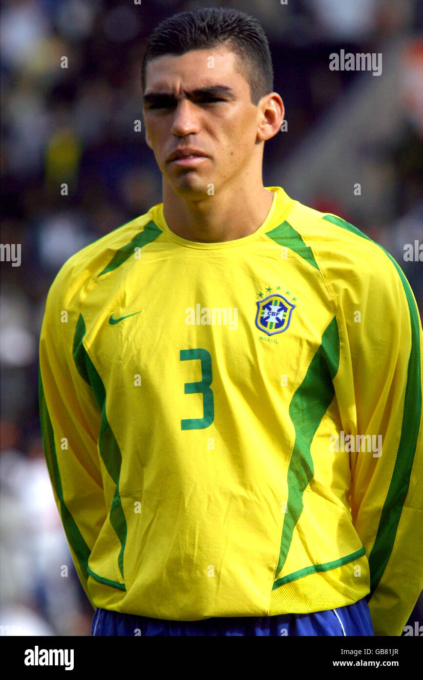 Soccer - International Friendly - Brazil v Jamaica. Lucio, Brazil Stock ...