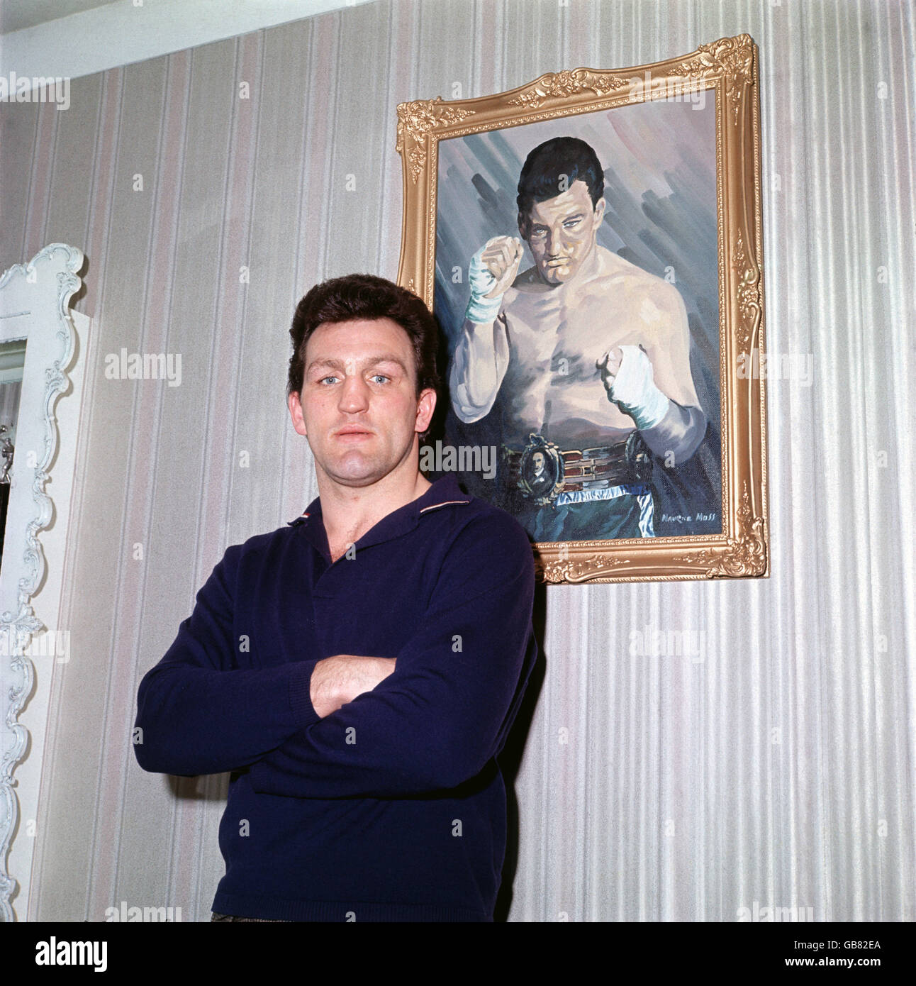 British boxer brian london hi-res stock photography and images - Alamy