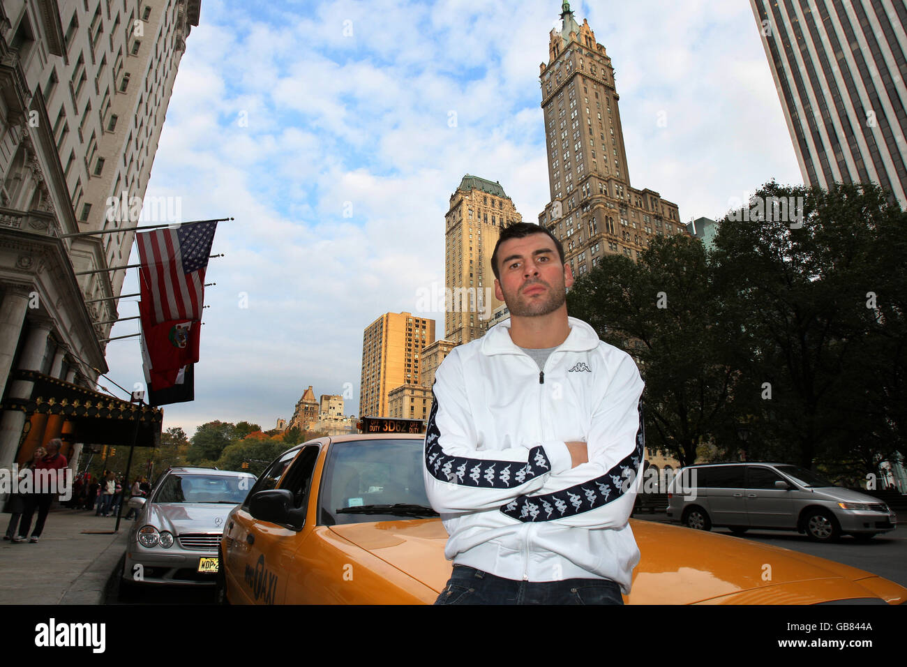 Boxing - Joe Calzaghe - Photocall - New York Stock Photo - Alamy