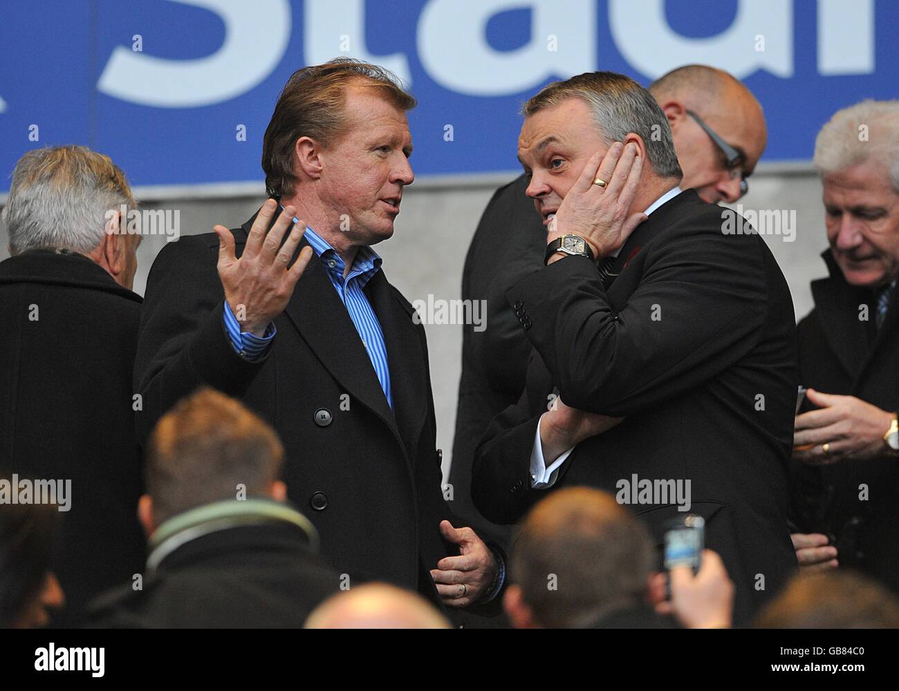 Former England manager and current manager of FC Twente, Steve McClaren ...