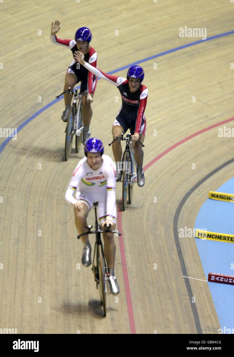 Great Britain's Elizabeth Armitstead, Katie Colclough and Joanna ...