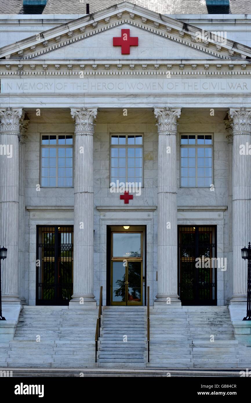 The Red Cross building in Washington DC Stock Photo - Alamy