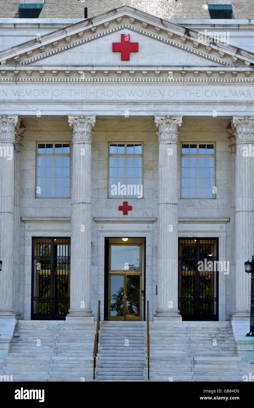 Red cross building washington dc hi-res stock photography and images ...