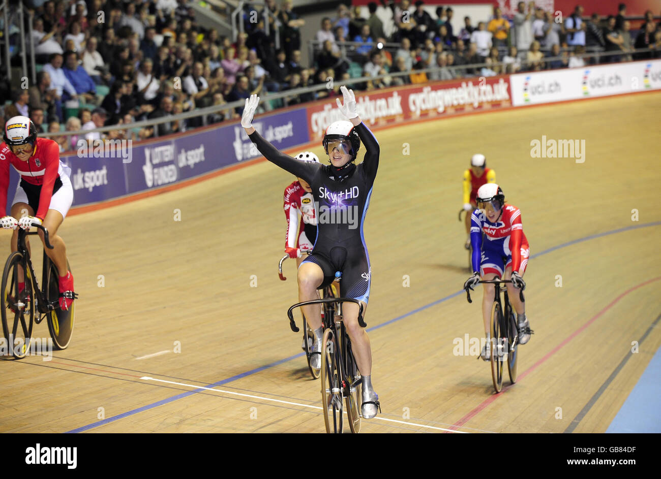 Cycling - UCI Track World Cup - Day Three - Manchester Velodrome. Vicky ...
