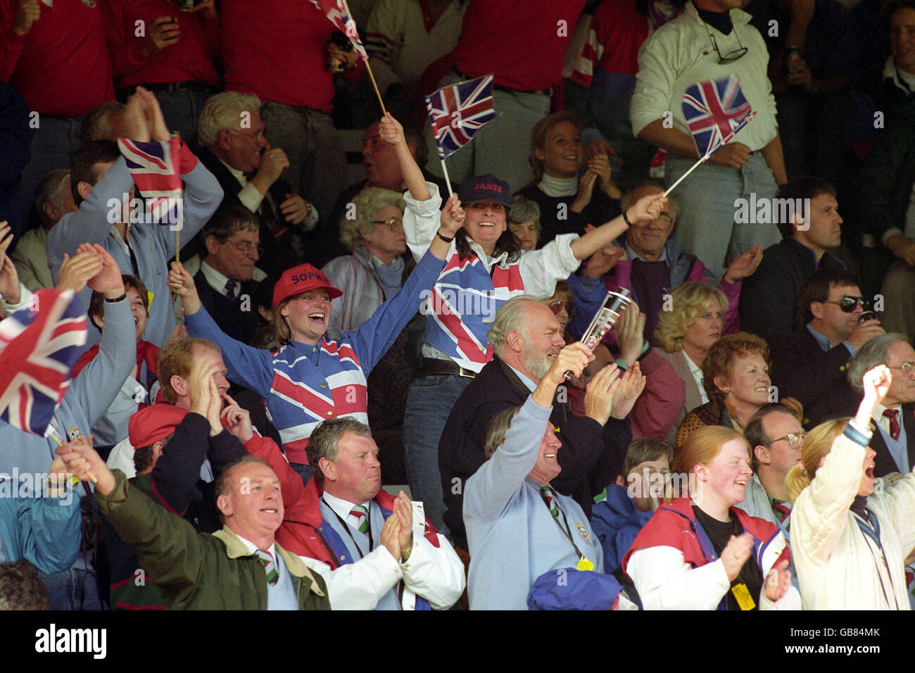 BRITISH FANS CELEBRATE AS THE LIONS BEAT NEW ZEALAND. 2ND TEST IN ...