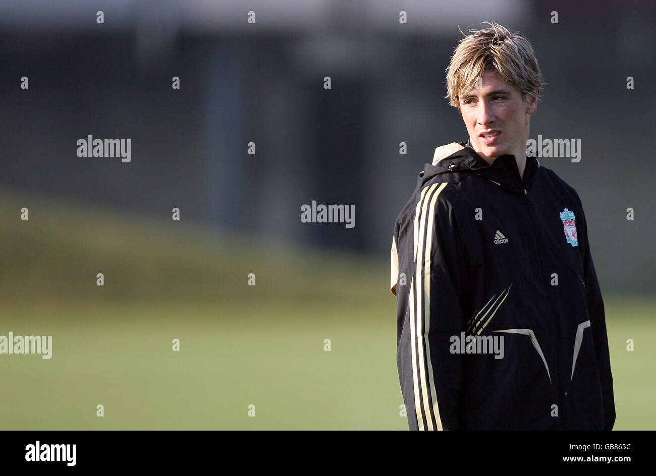 Melwood liverpools fernando torres hi-res stock photography and images ...