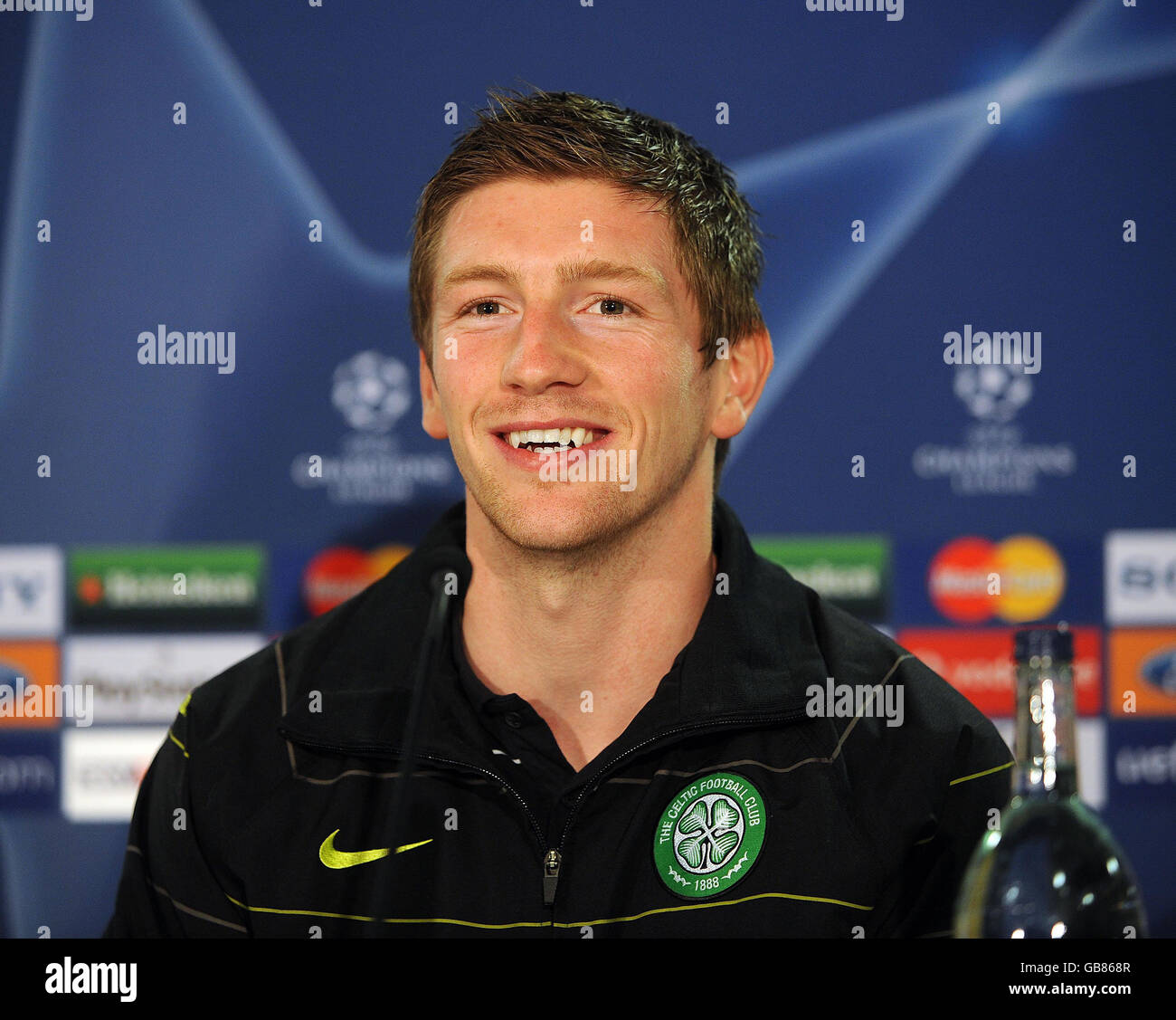 Soccer - Celtic Press Conference - Celtic Park. Celtic's Mark Wilson ...